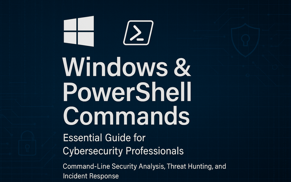 Windows and PowerShell Commands for Cybersecurity